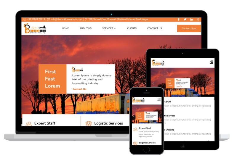 Bhoomi Dhan Exports | Unity Infoway