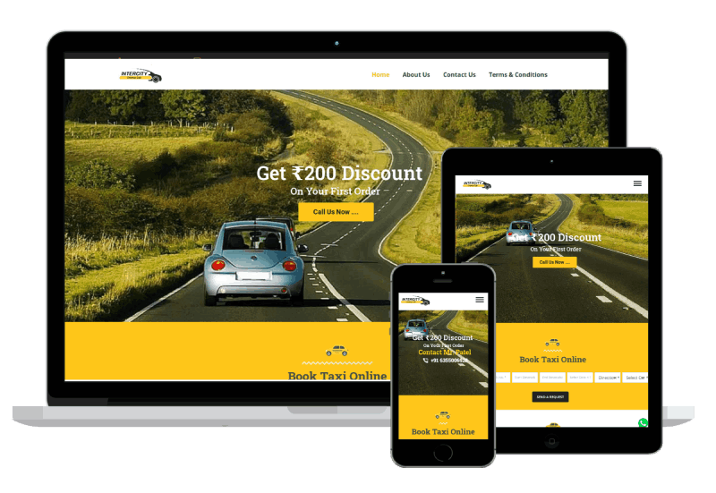 Inter City One Way Cab | Unity Infoway