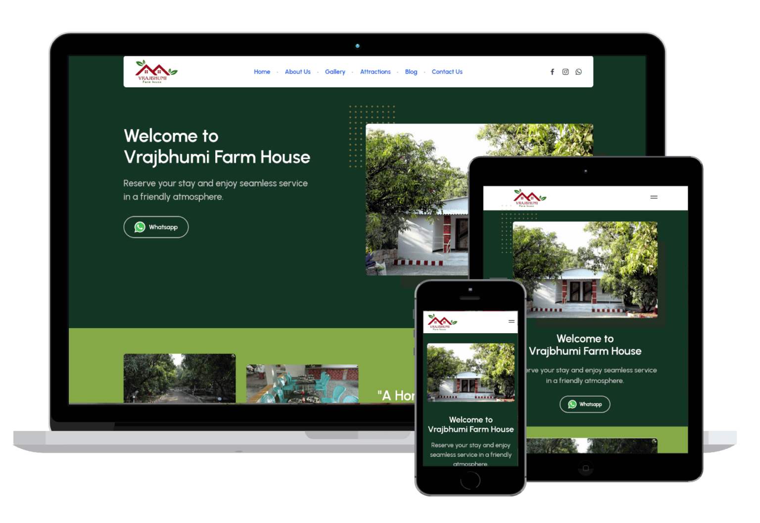 Vraj Bhumi Farm | Unity Infoway