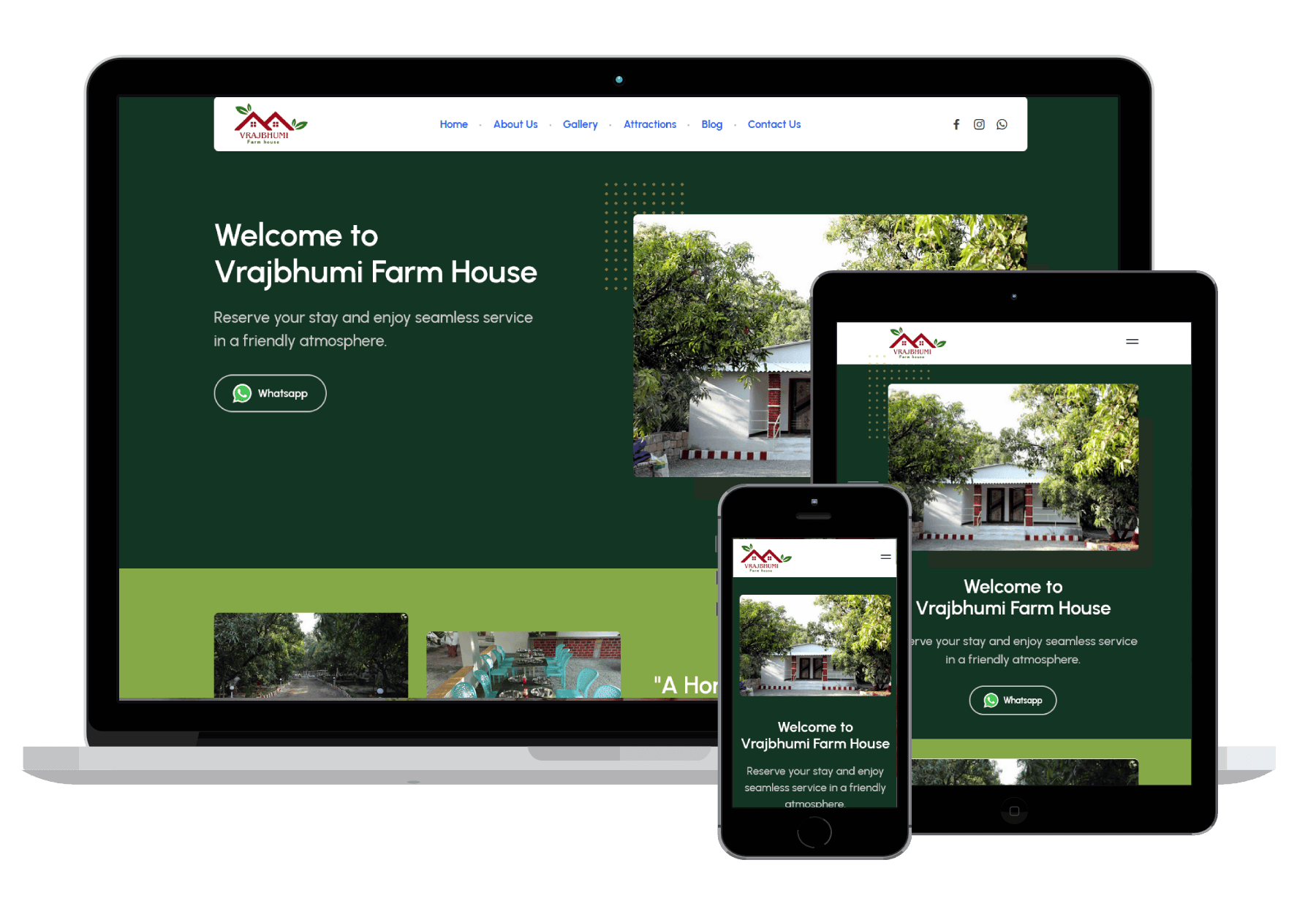 Vraj Bhumi Farm | Unity Infoway